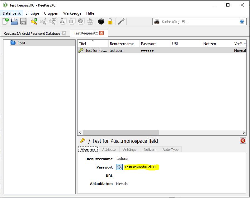 Use monospace font for password in preview window · Issue #3376 · keepassxreboot/keepassxc · GitHub