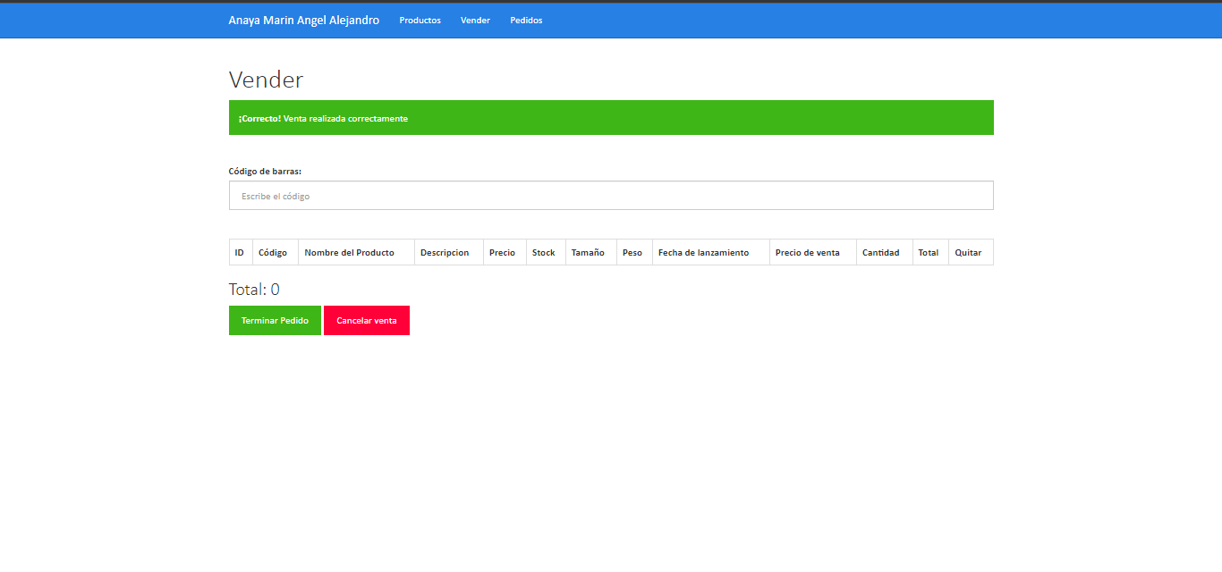 GitHub - AnayaMarinAngelAlejandro/UIII-Act-4-CRUD-relacional-varias-tablas-main: Tabla Productos ...