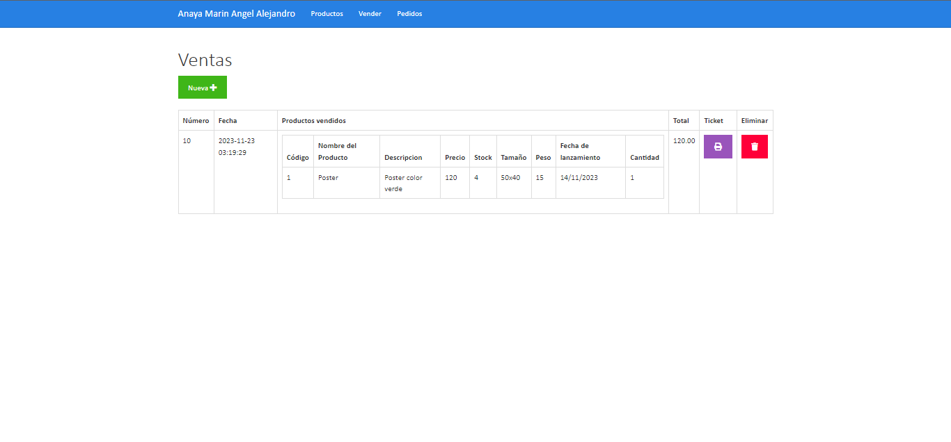 GitHub - AnayaMarinAngelAlejandro/UIII-Act-4-CRUD-relacional-varias-tablas-main: Tabla Productos ...