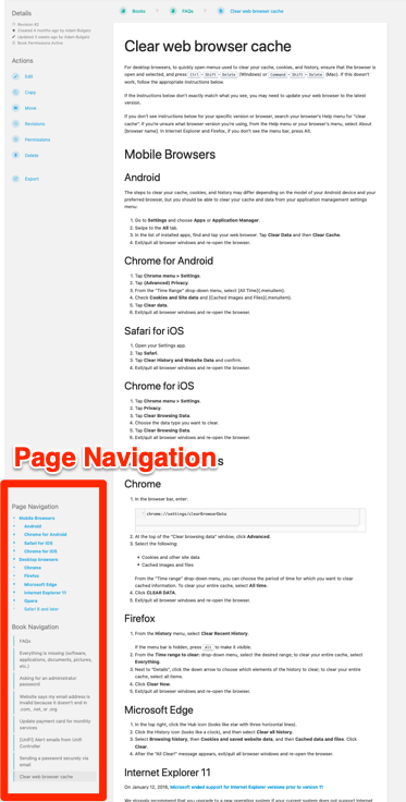 Firefox tablet view-width pushes page navigation far down · Issue #1473 · BookStackApp/BookStack ...