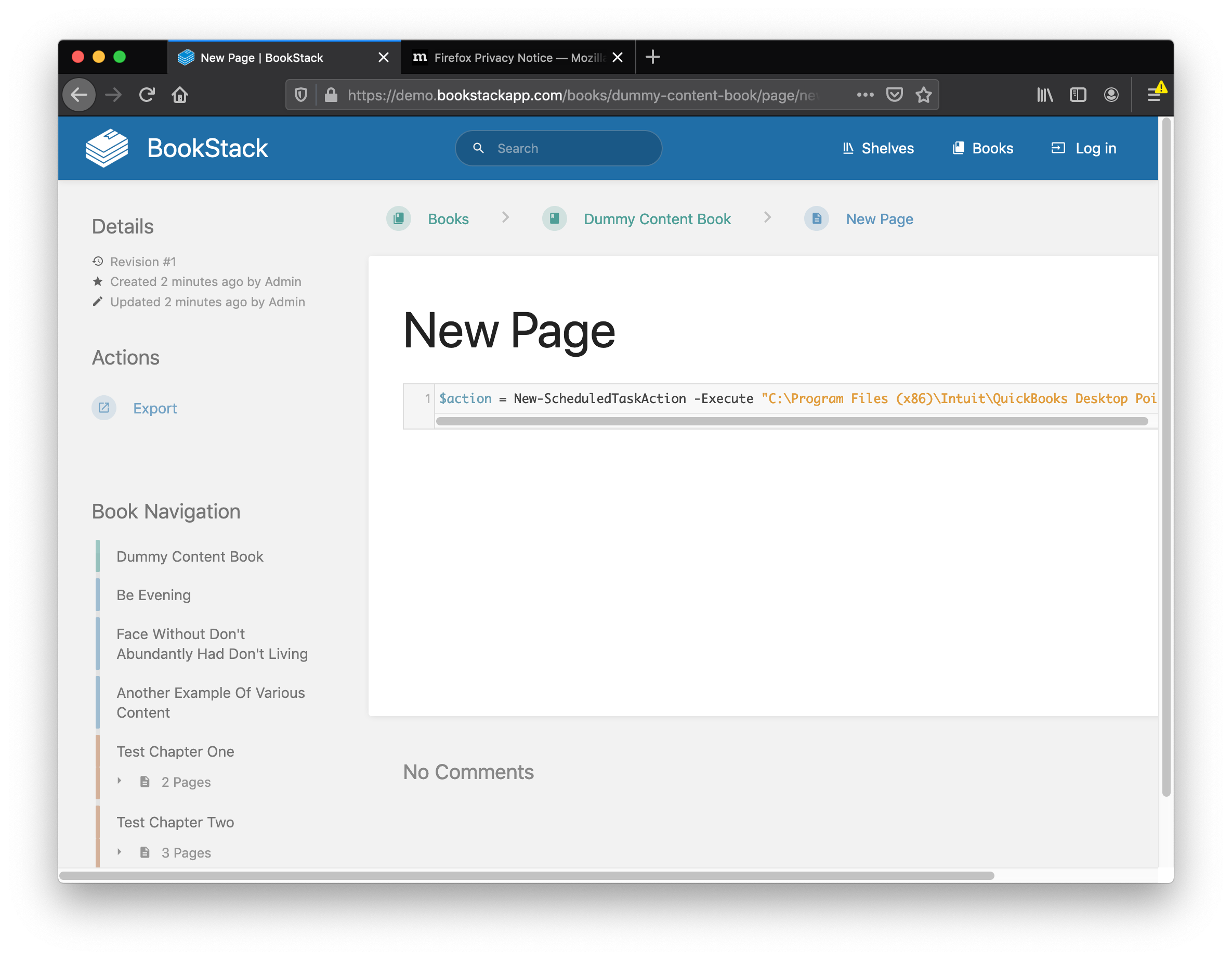 Entire page scrolls horizontally in Firefox with long horizontal code blocks · Issue #1767 ...