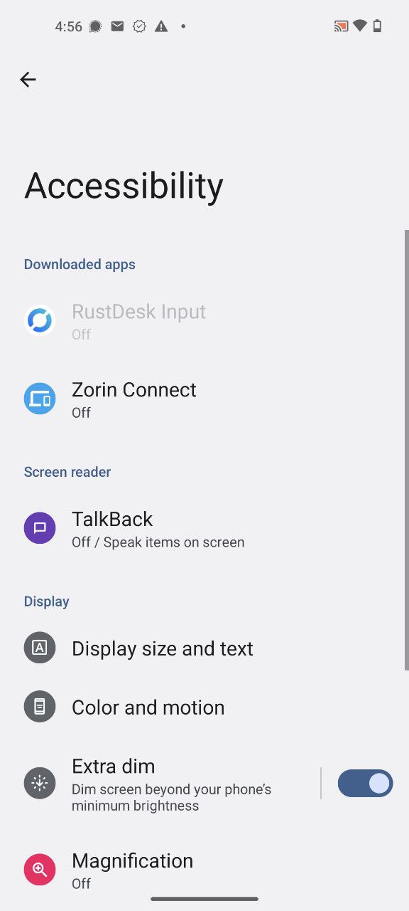 Can not enable Input Control on Pixel 5a 5G devices · Issue #5579 · rustdesk/rustdesk · GitHub