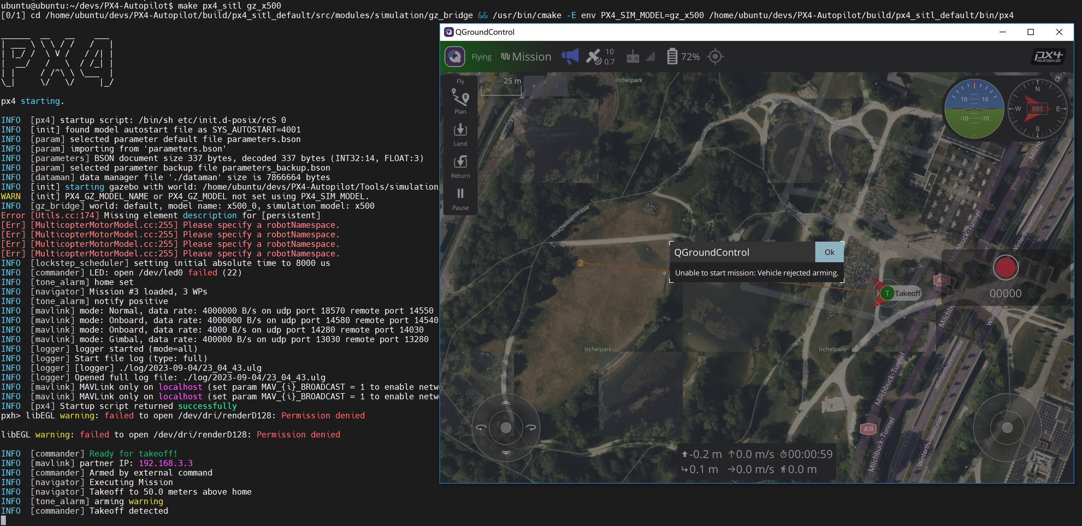 [Bug] unable to start mission vehicle rejected arming · Issue #22042 · PX4/PX4-Autopilot · GitHub
