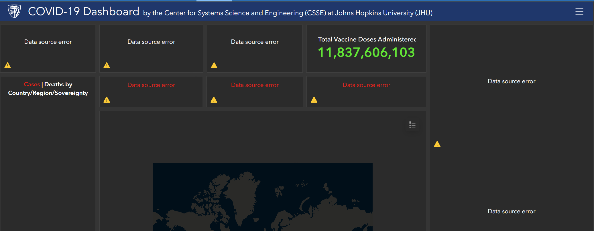 Dashboard broken - "Data source error" · Issue #5901 · CSSEGISandData ...
