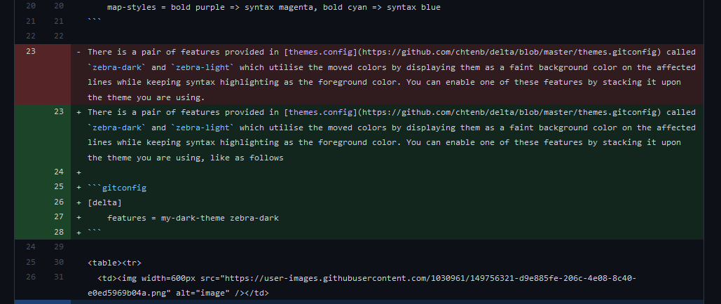 🚀 GitHub-like style · Issue #949 · dandavison/delta · GitHub