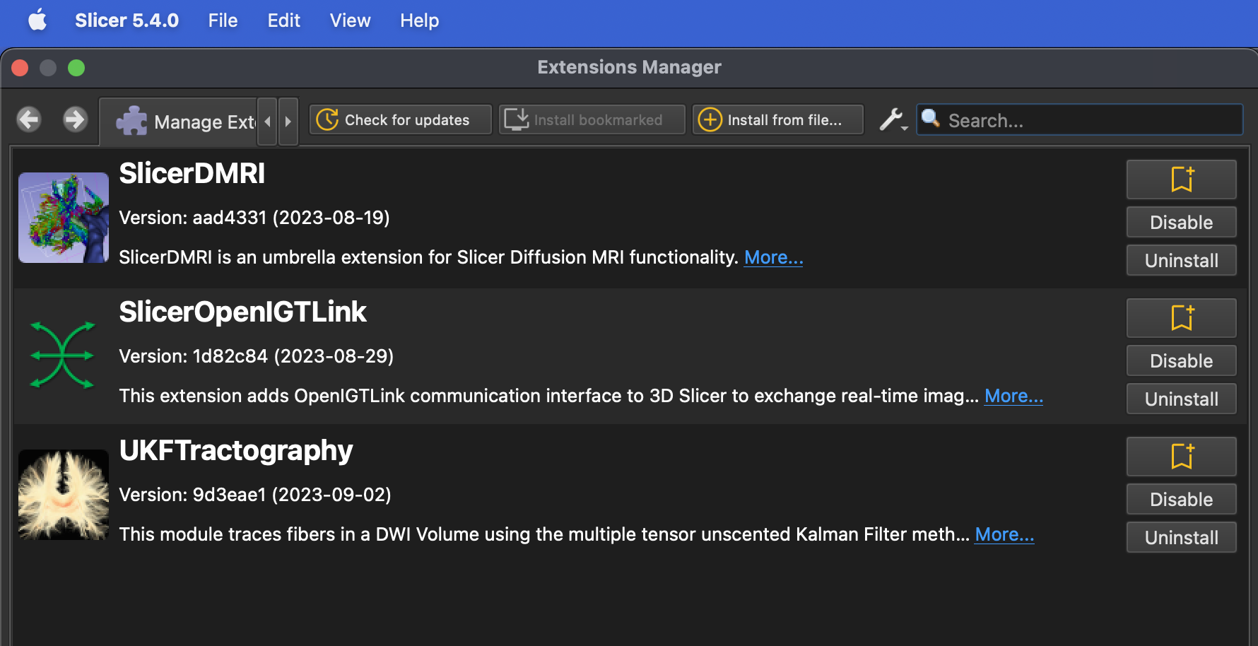 Files fibers.vtk and model.pth.tar from Example 1 & 2 data can not be opened. · Issue #9 ...