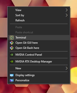 I have weird terminal in my right click menu and I don't know how to remove it! · Issue #10578 ...
