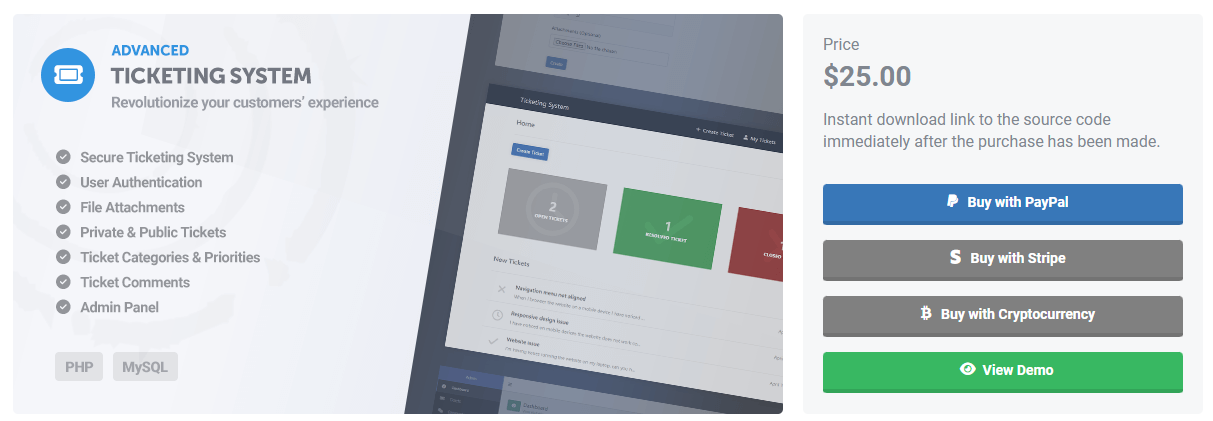 GitHub - unklxr/ticket-system: a 25$ ticket system leak