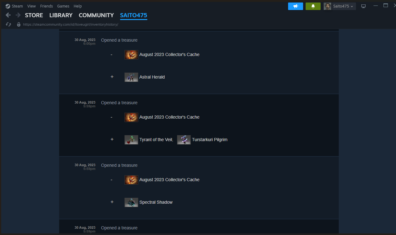 Anti-Mage Collector's cache Persona Auto recycles · Issue #11486 ...