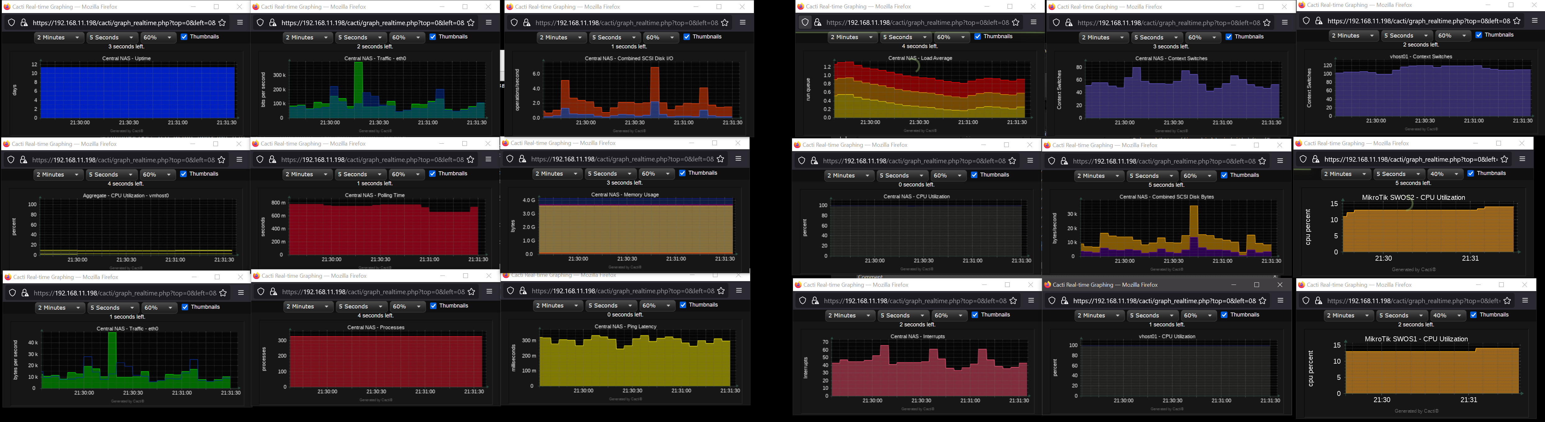 Large Number of Realtime Graphs Caused Browser Lockup · Issue #4287 · Cacti/cacti · GitHub