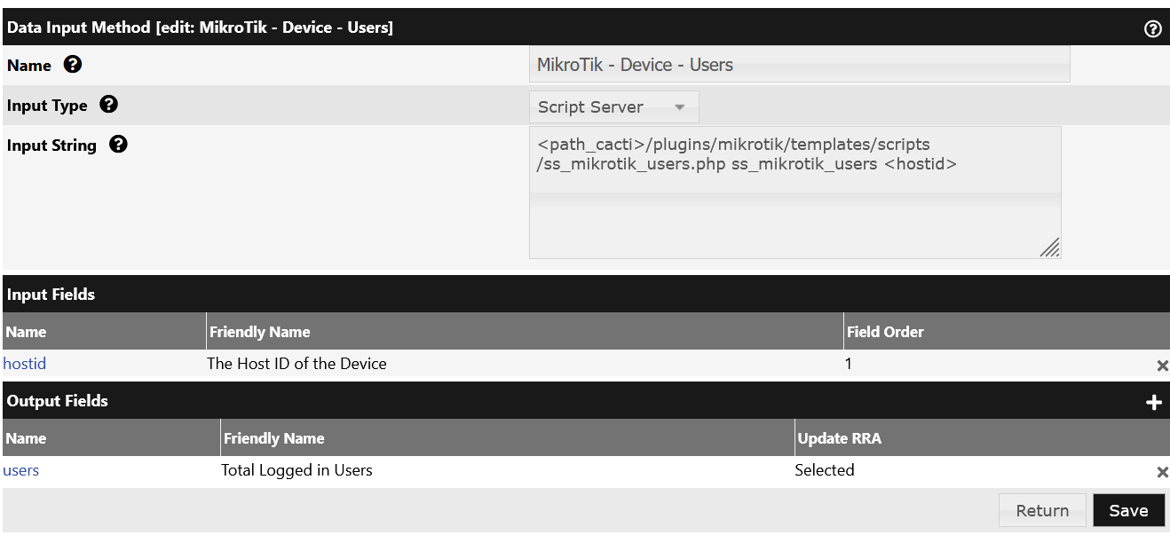 Custom Script Can Not Get Data · Issue 4527 · Cacticacti · Github