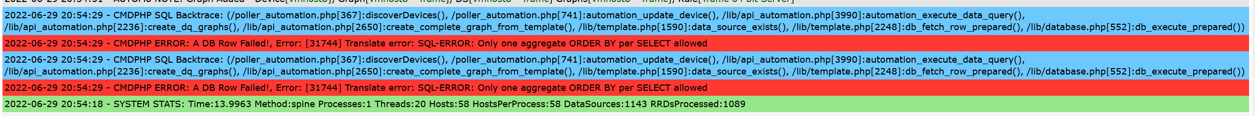 Investigate support for MariaDB Xpand · Issue #4852 · Cacti/cacti · GitHub