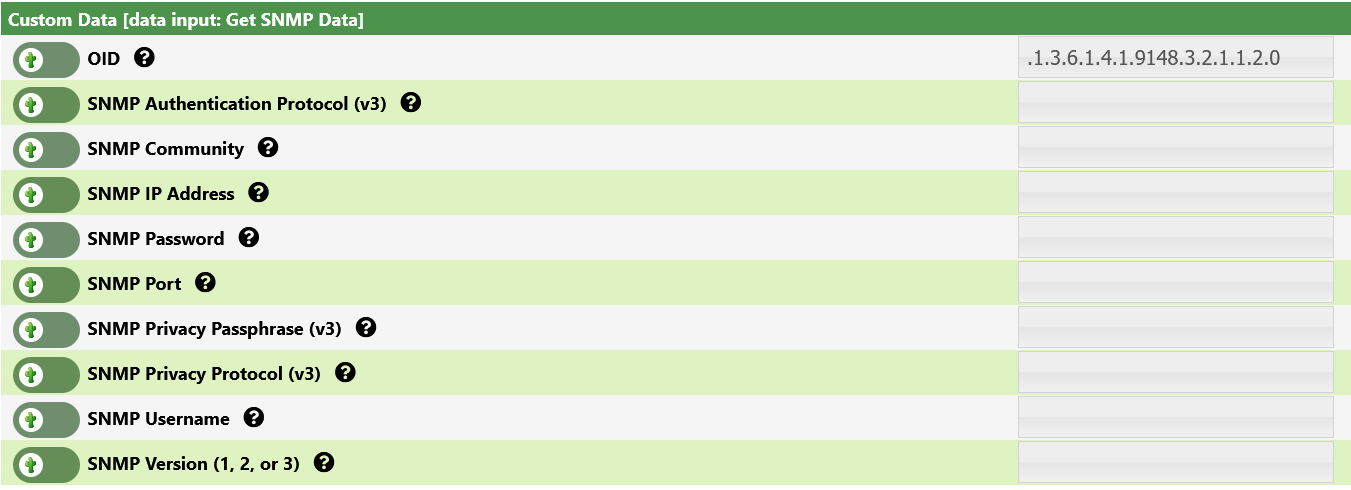 When creating a Data Source Template with a specific snmp port, the port is not always applied ...