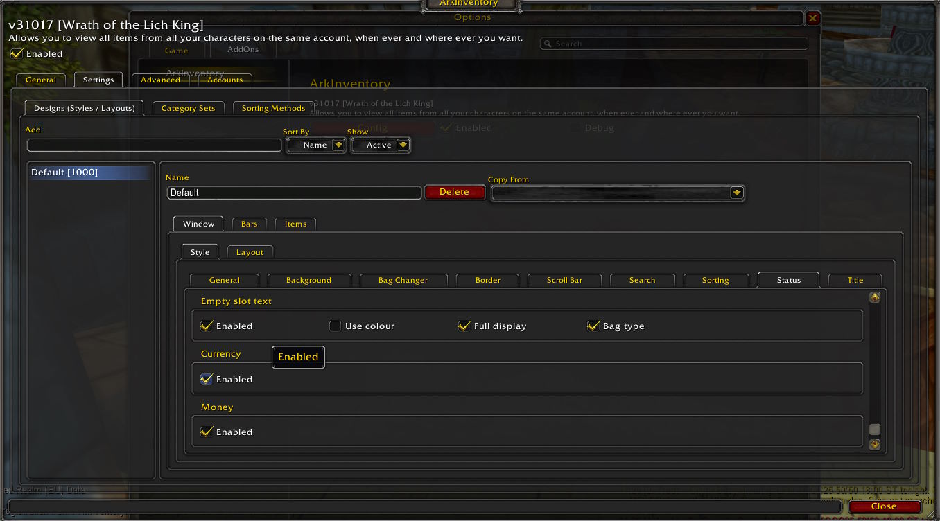 [BUG] Currency not displayed · Issue #1818 · arkayenro/arkinventory · GitHub