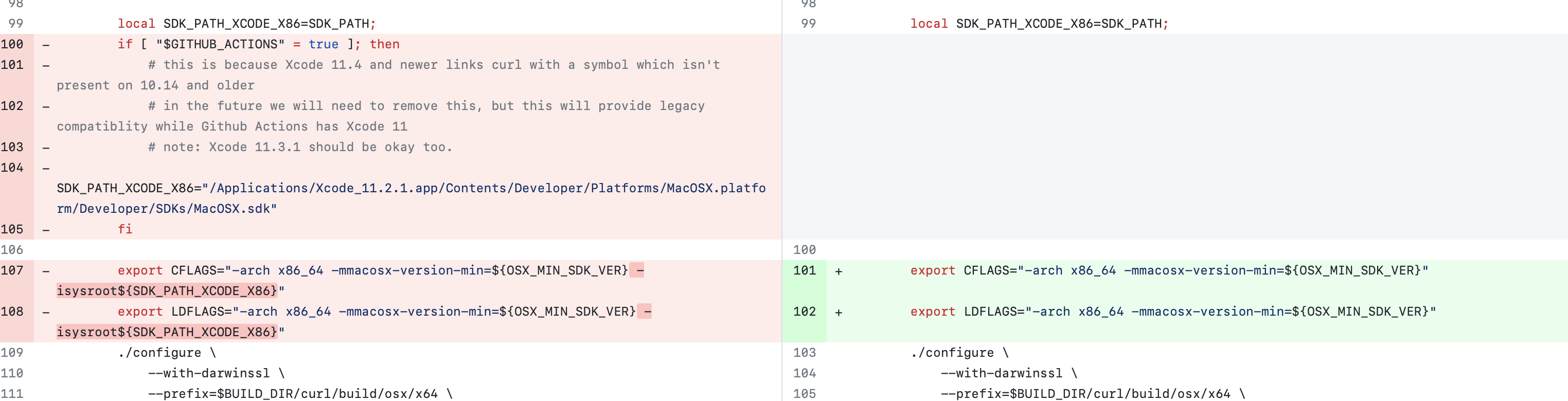 macOS: undefined SSL symbols in curl.a on x64 · Issue #7656 ...