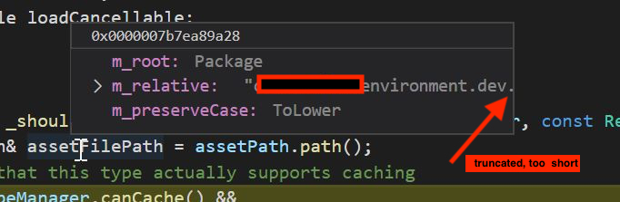 Width of tooltip window for inspection of debug variables is unpractical · Issue #111917 ...