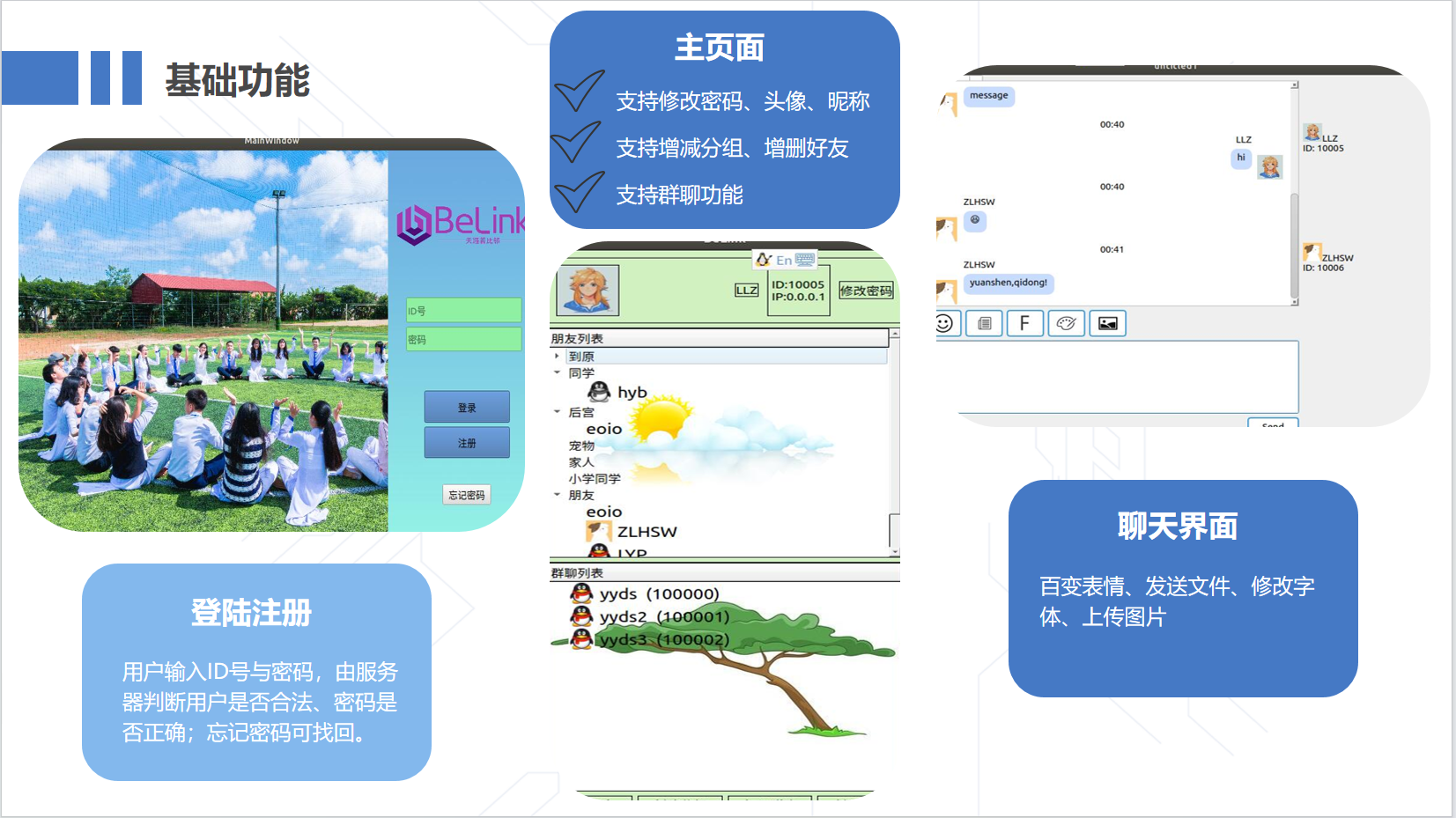GitHub - EvinHafner/BeLink: 基于qt/linux/sqlite的局域网即时通讯软件——北理工小学期