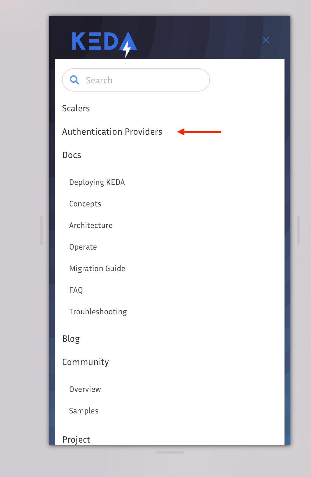 Provide dedicated page per authentication provider · Issue #711 · kedacore/keda-docs · GitHub