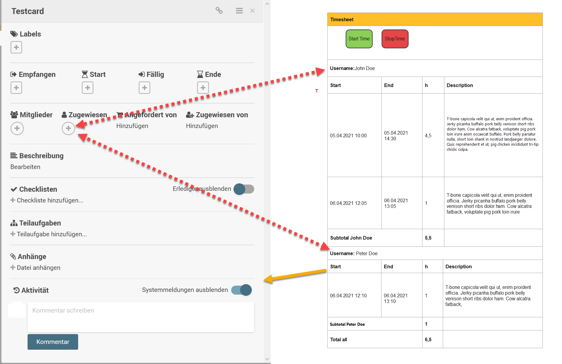 Add feature: Timesheet / Time Tracking with Kimai/Harvest or similar · Issue #812 · wekan/wekan ...