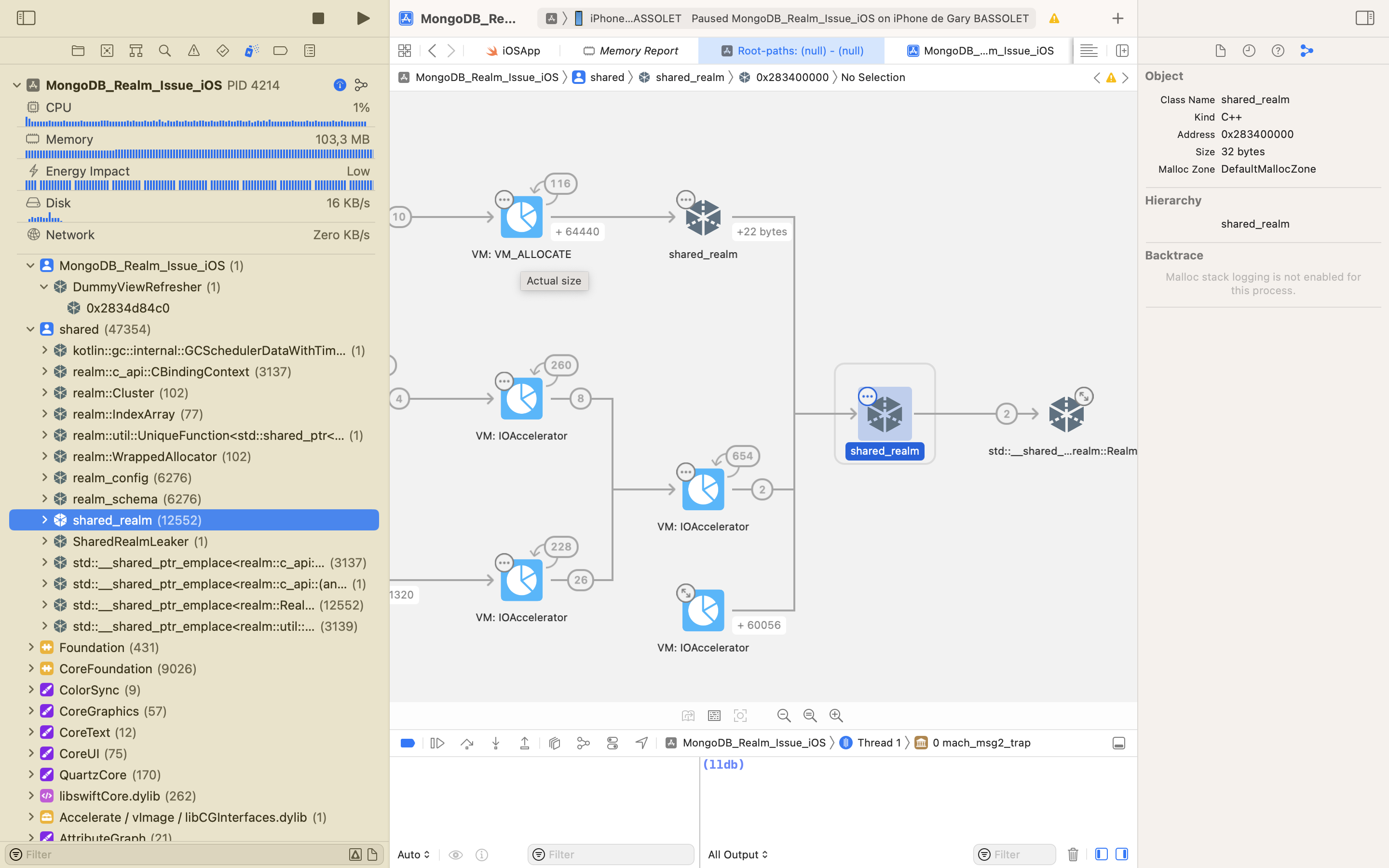 Kmm Realm Memory Leak Ram Disk Issue · Issue 1501 · Realmrealm Kotlin · Github