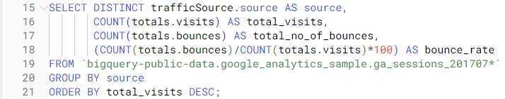 GitHub - Anpuer/Ecommerce-Google-Analytics-dataset: Using SQL in Google BigQuery against the ...