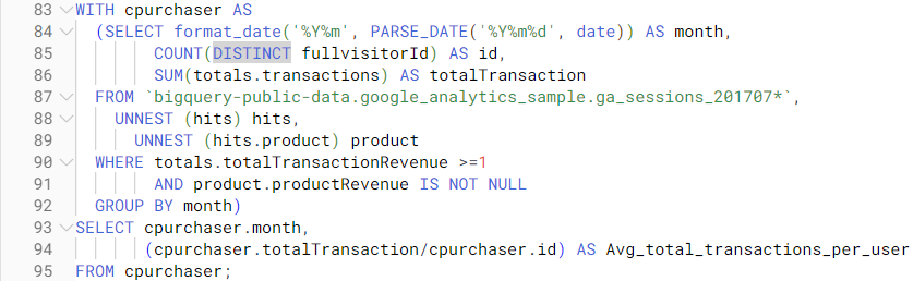 GitHub - Anpuer/Ecommerce-Google-Analytics-dataset: Using SQL in Google BigQuery against the ...