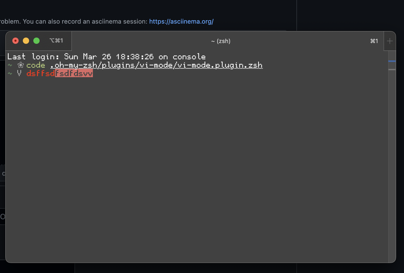 vi-mode plugin cursor won't set correctly for visual mode option · Issue #11586 · ohmyzsh ...