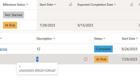 "Unkown error format" while editing child items · Issue #4705 · MicrosoftDocs/powerapps-docs ...