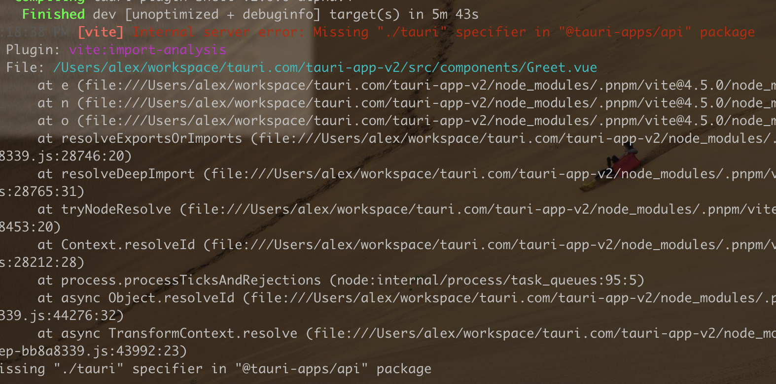 [bug] · Issue 8155 · Tauri Apps Tauri · Github