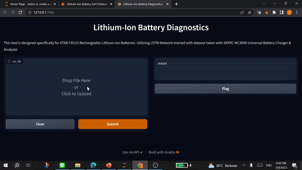 Github Nrahadi Keras Lithium Ion Battery State Of Health Estimation Based On Battery