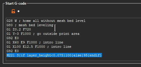 BUG Extrusion multipler set in filament tab is not reflected in gcode · Issue #9244 · prusa3d ...
