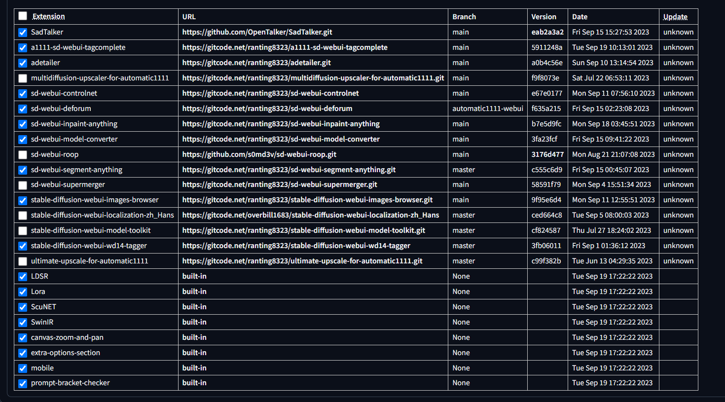 [Bug]: ValueError: [-] ADetailer: Model 'nipple.pt' not found. Available │ │ models: ['face ...