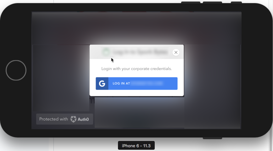 Lock does not show the "Log In at " button for Google Apps connection on iPhones · Issue #1357 ...
