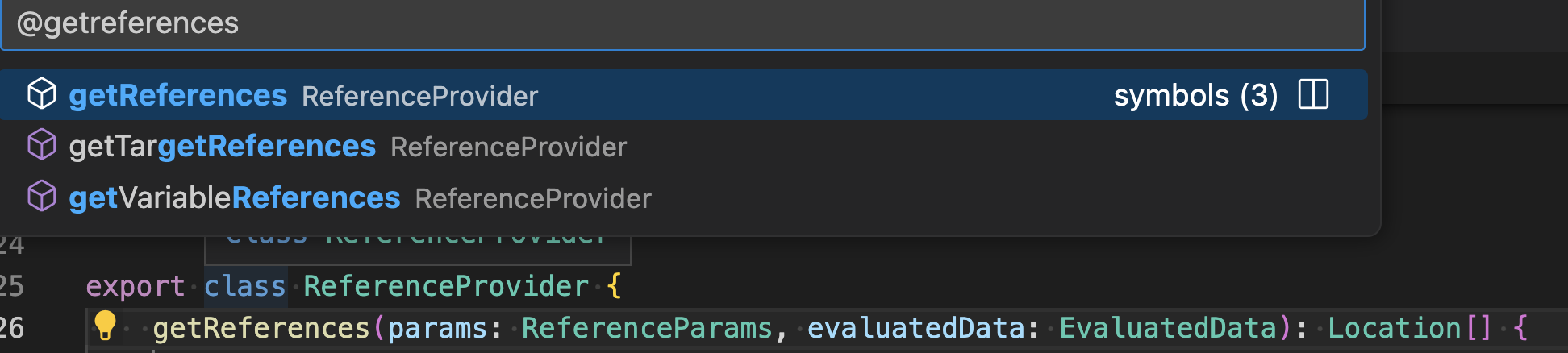 Show the variable context in "go to symbol in editor/workspace" · Issue ...