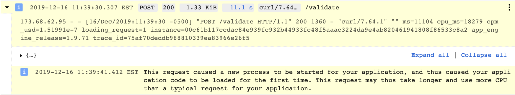 stackdriver: update log level on GAE request entry · Issue #1701 · googleapis/google-cloud-go ...