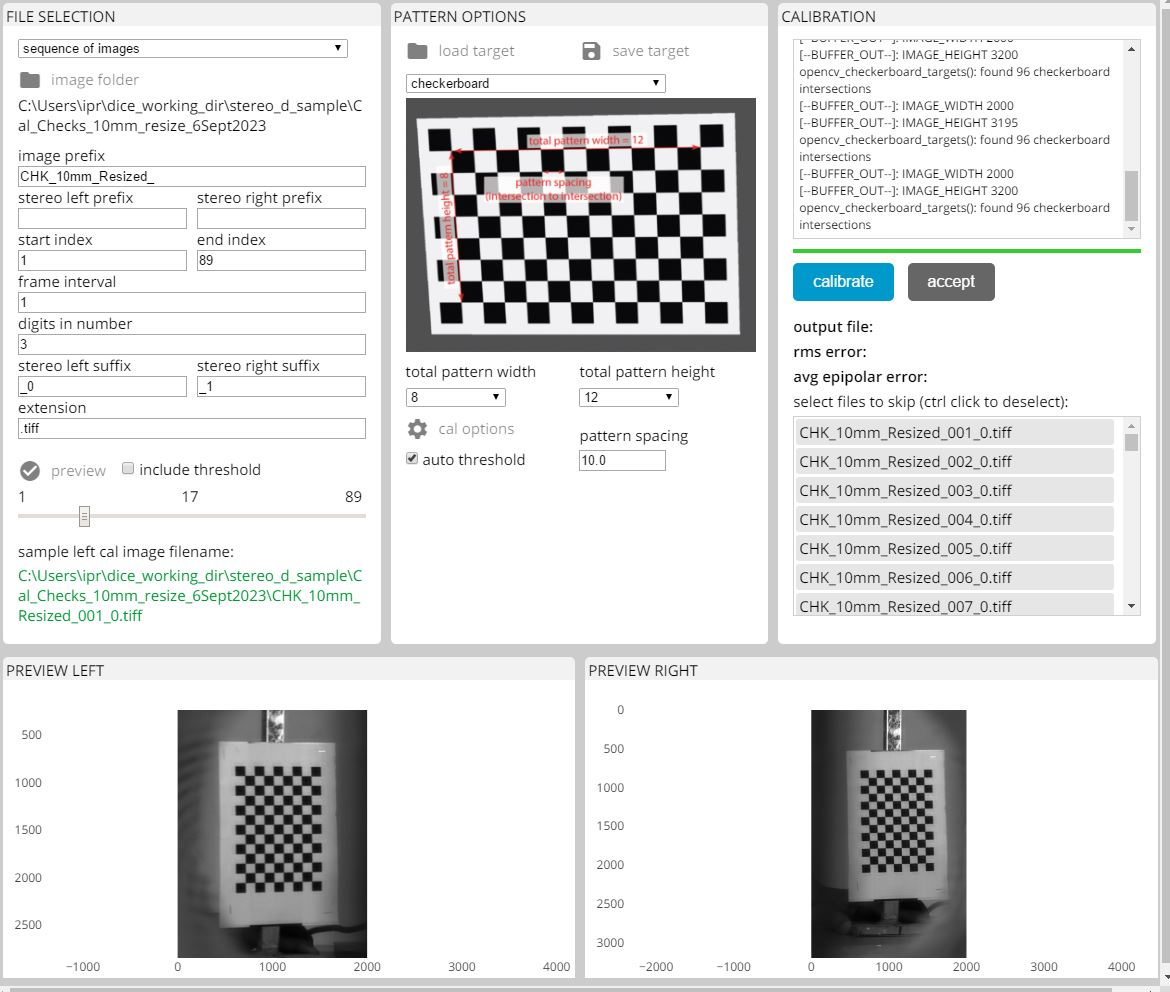 Stereo Calibration Issue With Dot Pattern · Issue 302 · Dicenginedice · Github 