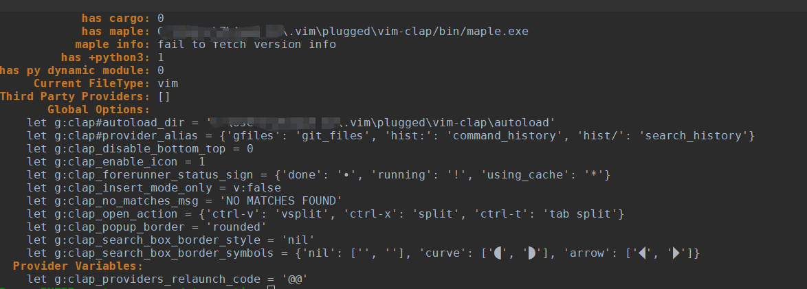 :Clap install-binary! Failed on windows 10 · Issue #404 · liuchengxu/vim-clap · GitHub