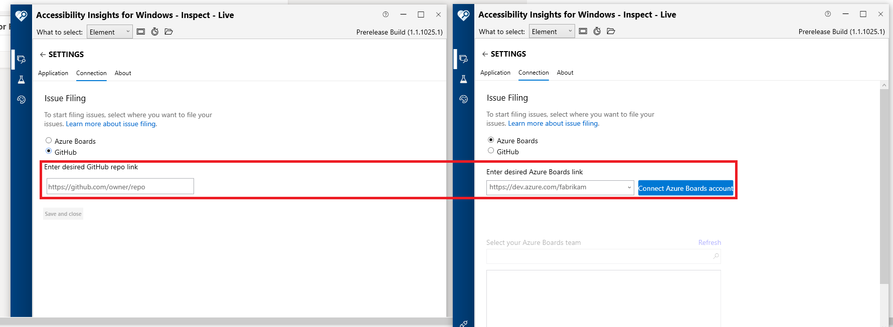 Issue filing UX/UI styling and behavior[BUG] · Issue #546 · microsoft/accessibility-insights ...