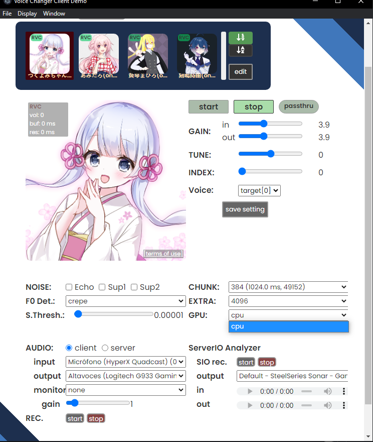 gpu not showing · Issue #800 · w-okada/voice-changer · GitHub