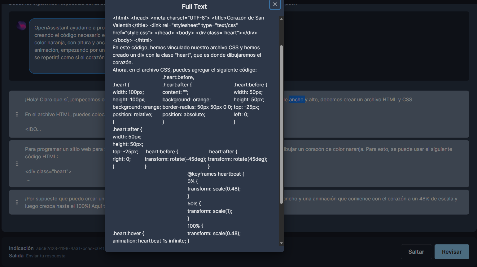 Rank assistant replies: View full text formating loss · Issue #1647 ... Rank assistant replies: View full text formating loss · Issue #1647 ...
