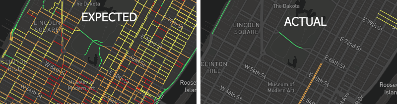 Tippecanoe Drops Features When Converting Many Geojson Files On Different Layers For One Tileset