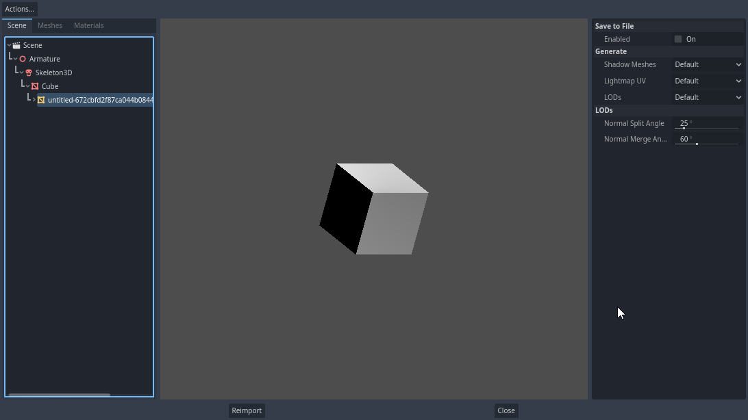 Models with armatures/rigging from blender is broken. · Issue #81424 ...
