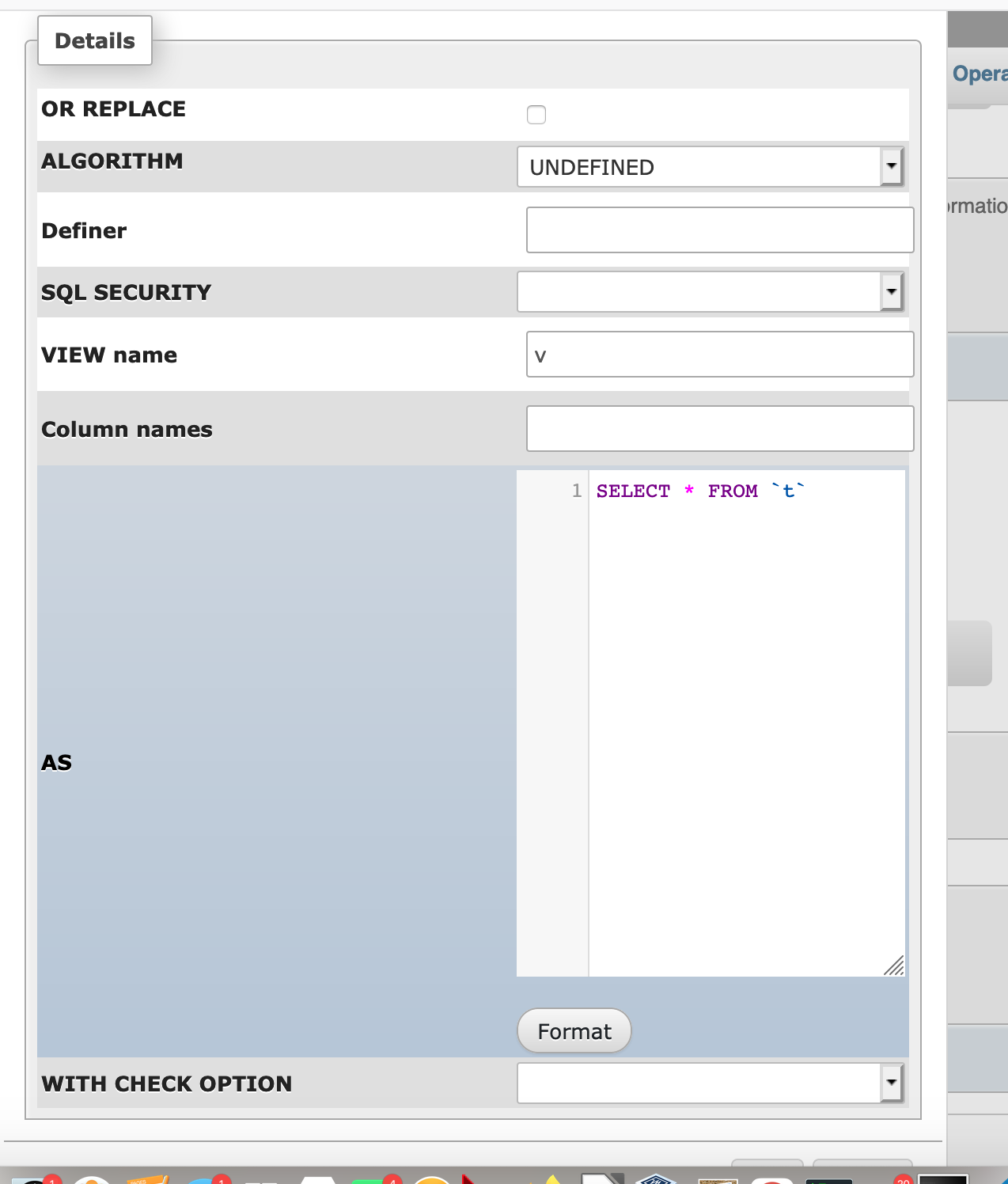 Create view dialog is too big and won't scroll · Issue #16504 · phpmyadmin/phpmyadmin · GitHub