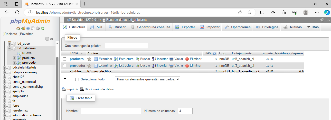 GitHub - JAcevedoCastro/UIII-Act-4-MVC-Maestro-Detalle: Tabla productos, tabla proveedor