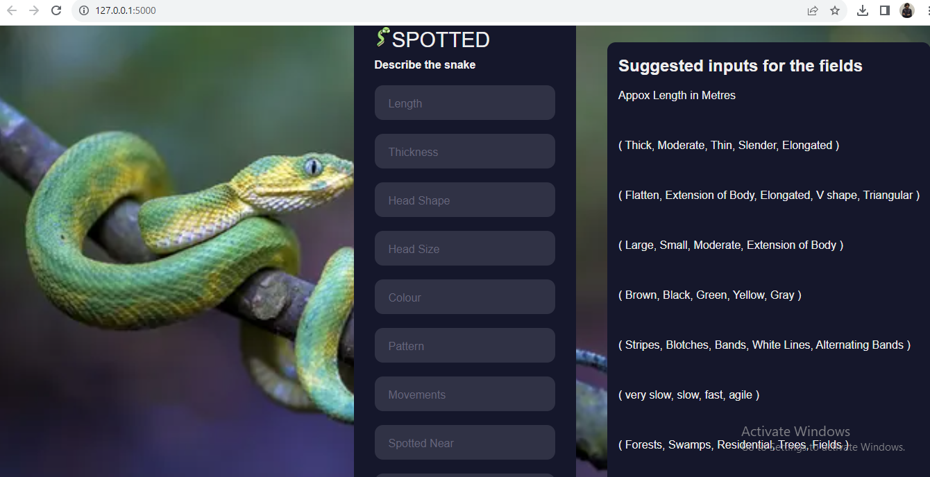 GitHub - ashwin-chitra-mohan/Snake_Eyes: 'Snakes Eyes' gives you 'Snake ...