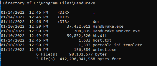 Handbrake is not correctly detecting .Net Desktop Runtime 6.0.1 (x64) · Issue #4101 · HandBrake ...