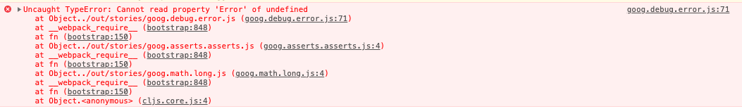 Unable to use Storybook.js with newest version of shadow-cljs · Issue #916 · thheller/shadow ...