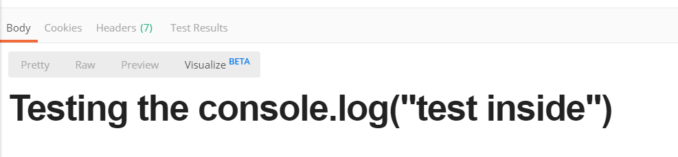 Debugs from templates used by visualiser are not logged in the console ...