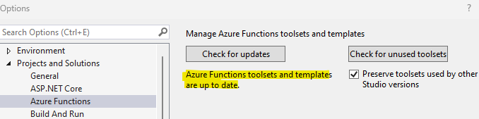 Framework Isolated Option Missing In Vs2022 17 4 0 Preview 2 · Issue 1047 · Azure Azure