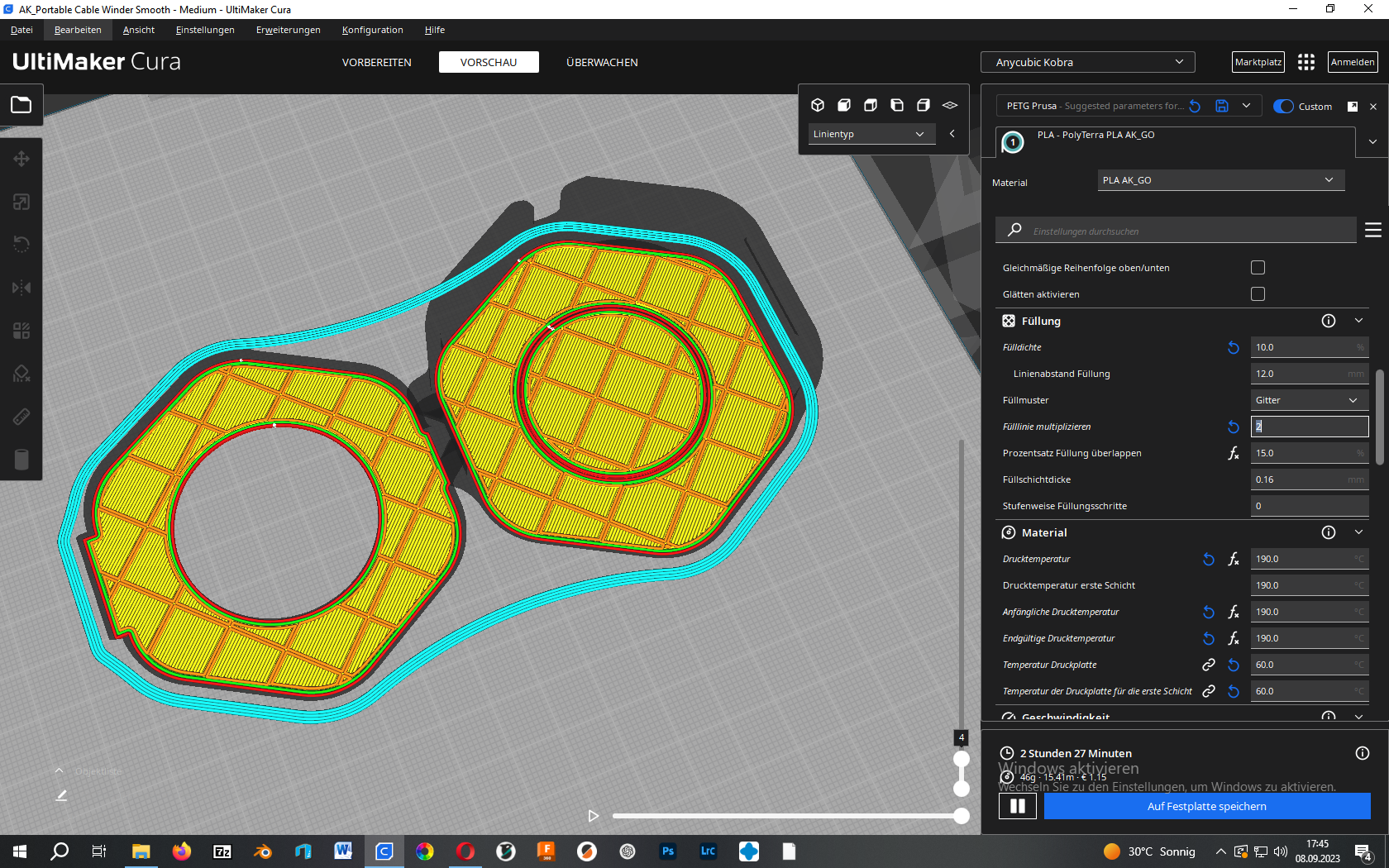 Infill Multiplicator · Issue 16698 · Ultimakercura · Github